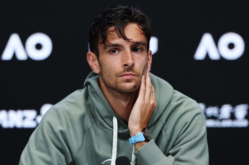 Tennis - Heartbroken Musetti lost for words after injury ends ...