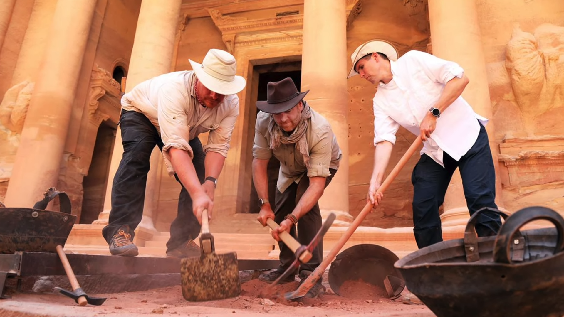 New Petra 'discovery' was faked for TV - and here's the proof