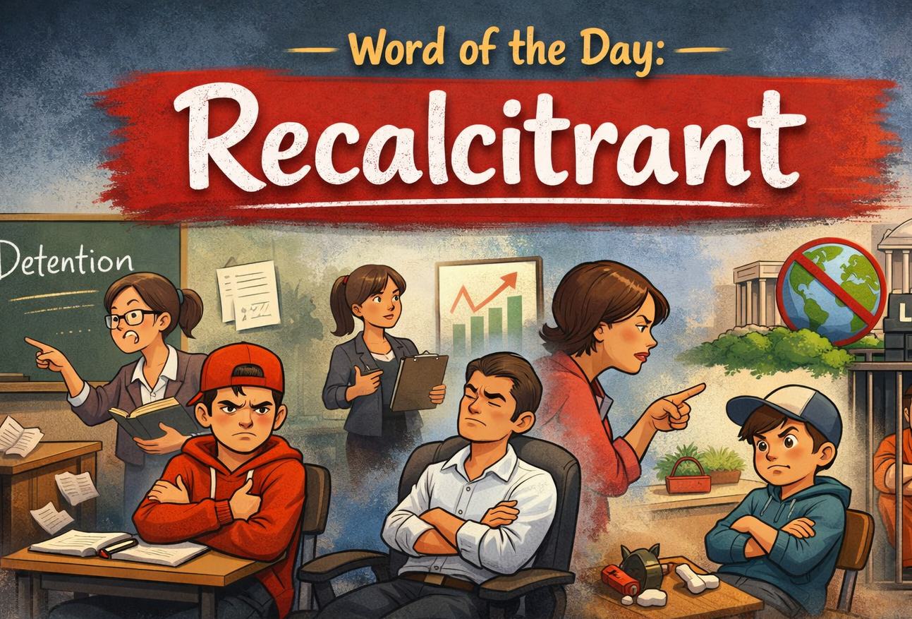 Word of the day: Recalcitrant