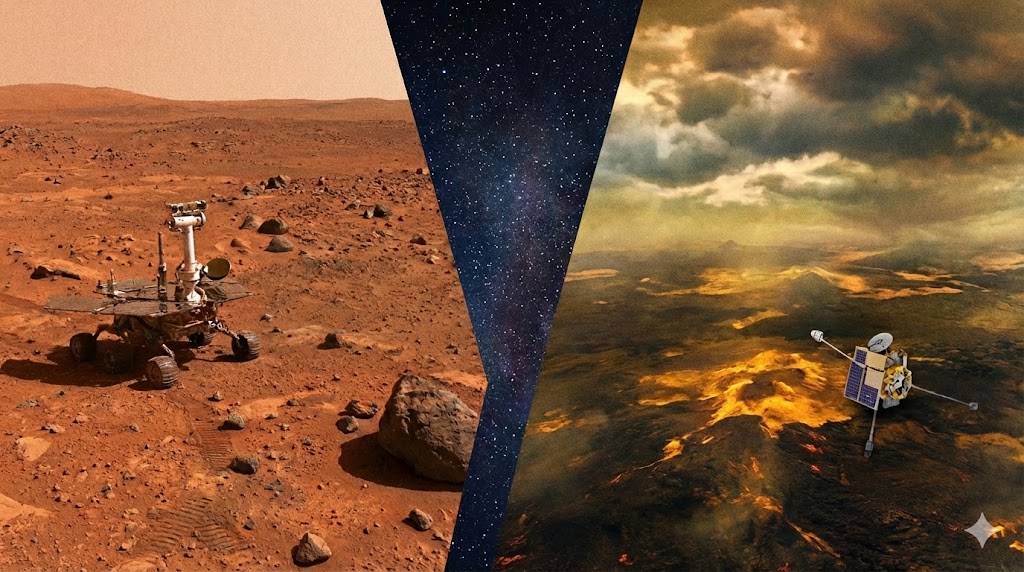 Mars vs. Venus: Which planet truly wins?