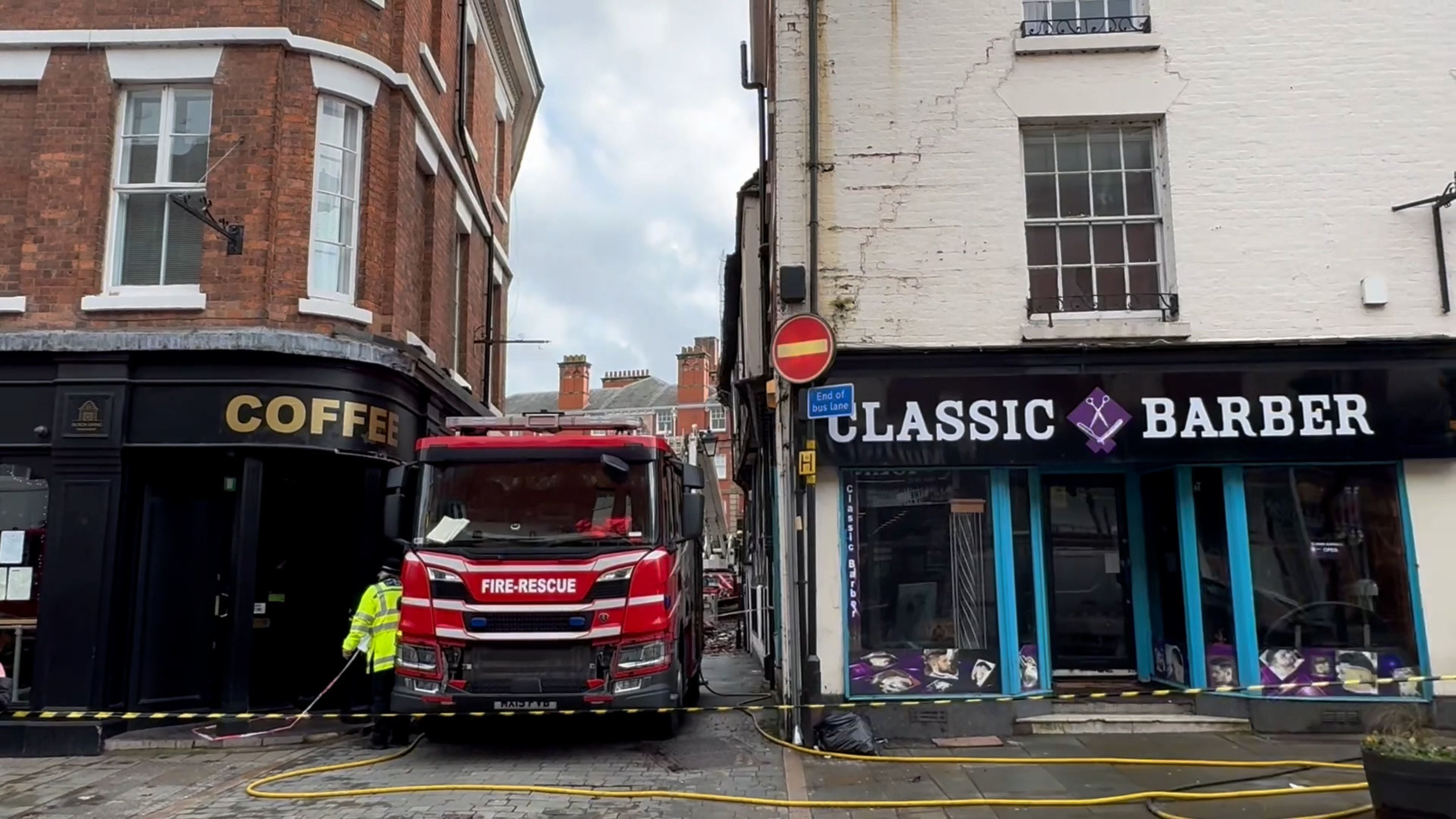 Pensioner, in her 80s, dies after fire breaks out in 16th century building