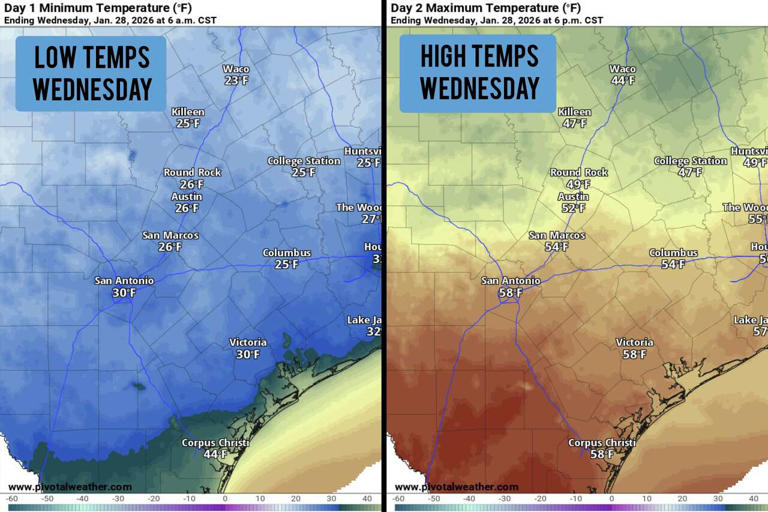 Another strong Texas cold front is already in the forecast. Here's when ...
