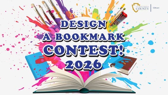 San Bernardino County Library launches K-12 bookmark design contest