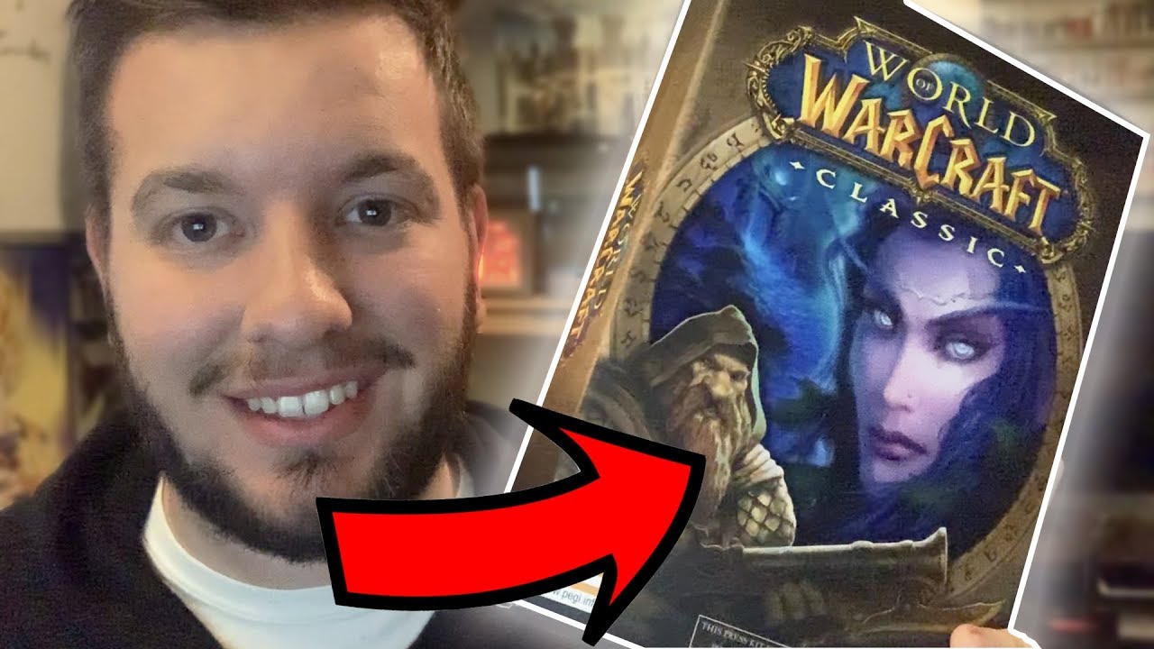 Blizzard sent me a boxed copy of WoW Classic [full unboxing]