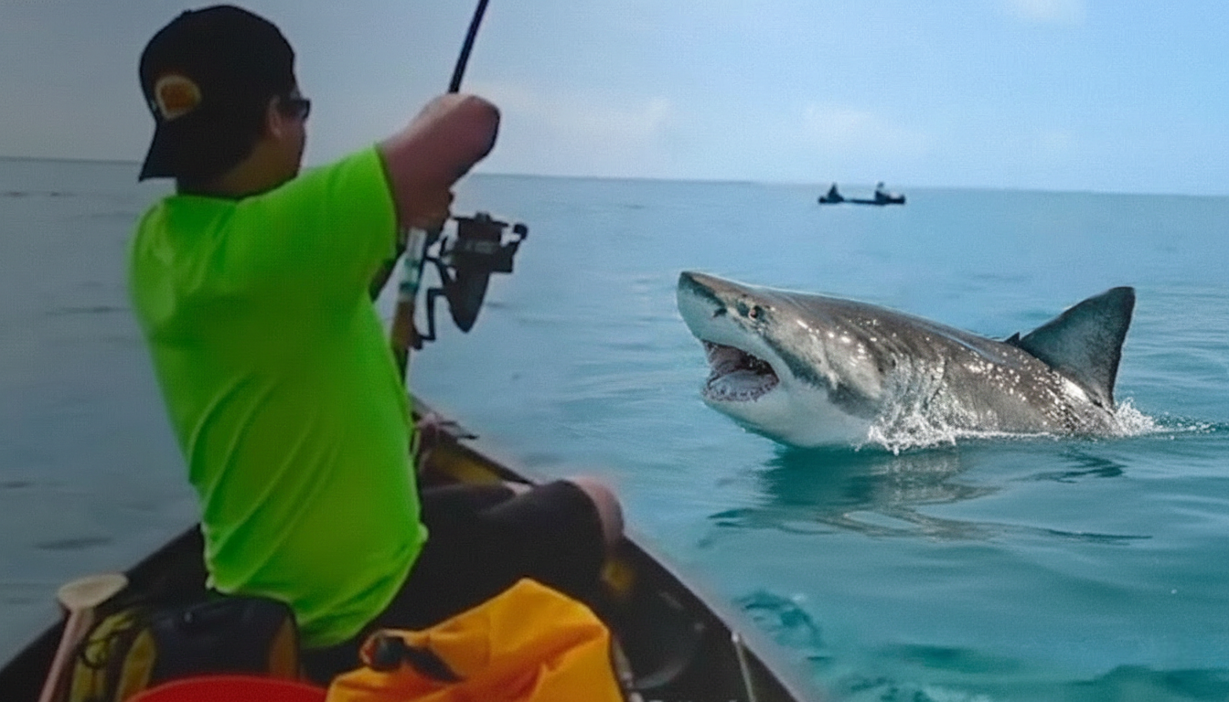 Deadliest shark encounters caught on camera reveal moments of sudden ...
