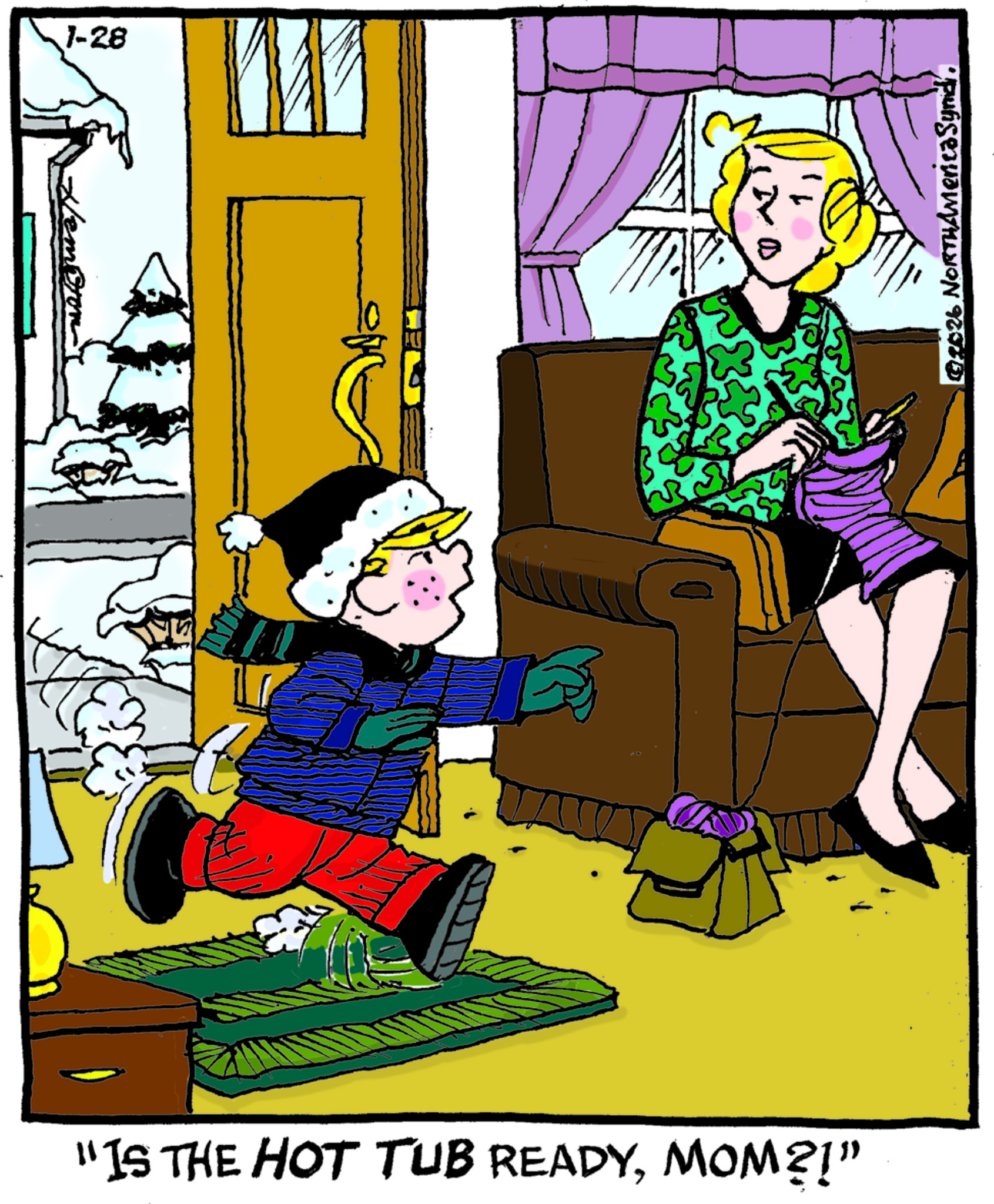 Dennis the Menace by H Ketcham, M Hamilton & R Ferdinand