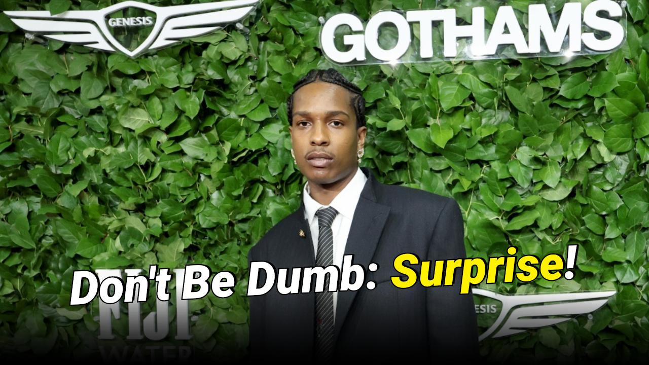 A$AP Rocky teases possibility of Rihanna being on 'Don't Be Dumb: Disc ...