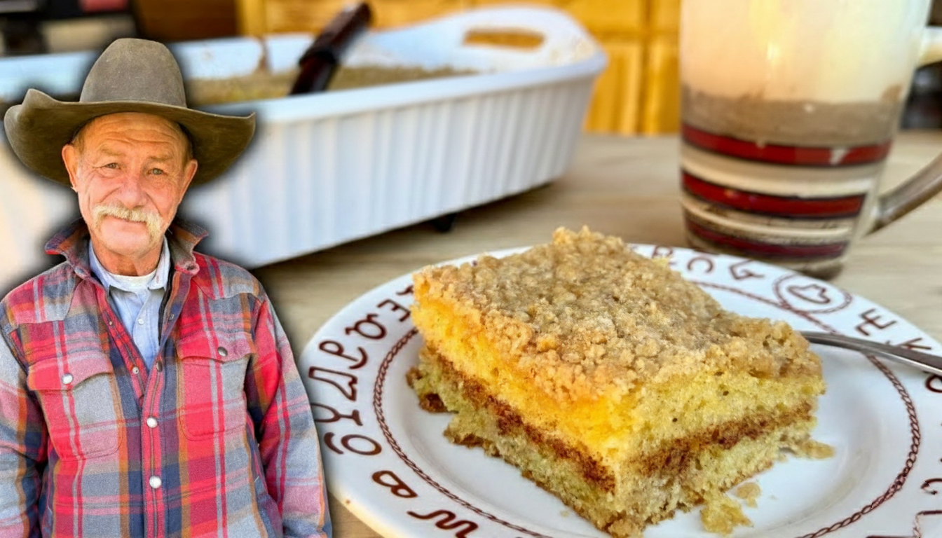 Baking coffee cake without special tools or techniques