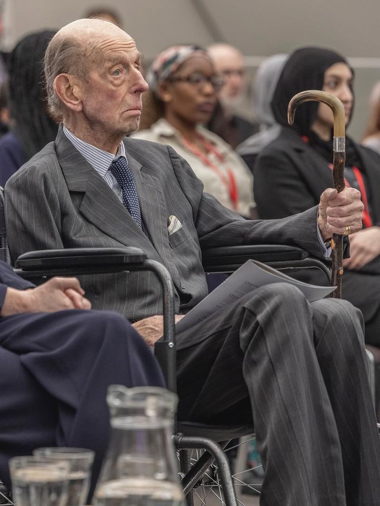 La imagen del duque de Kent, fiel a la Corona británica pese a sus 90 ...