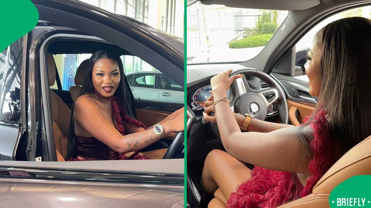 South African content creator bought luxury BMW X3 cash at 23, marking ...