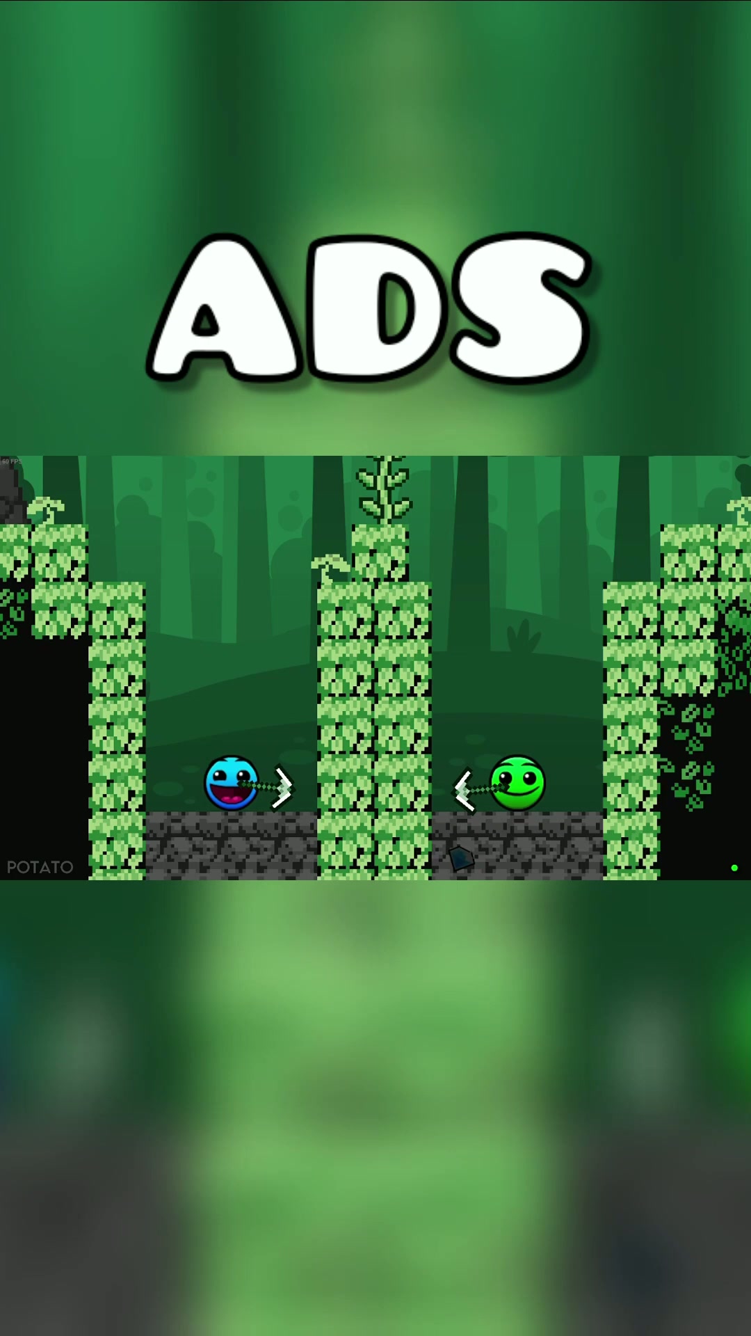 Geometry Dash ads
