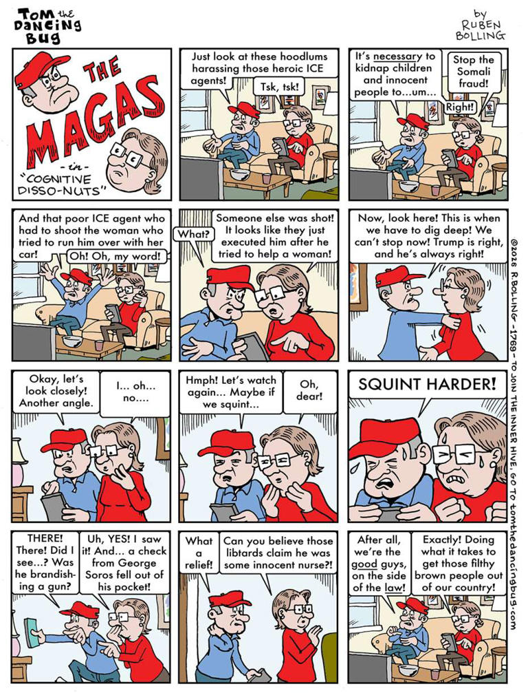 Tom the Dancing Bug: It's the Magas!