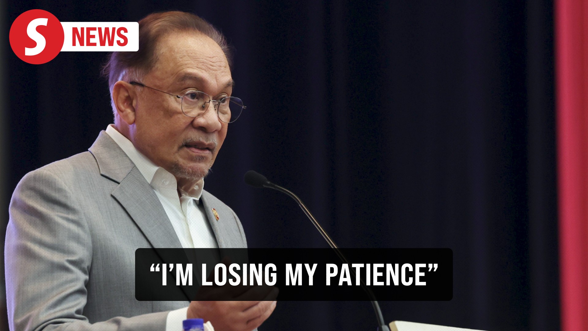 Step up or step out, Anwar tells enforcement officers in fight against ...