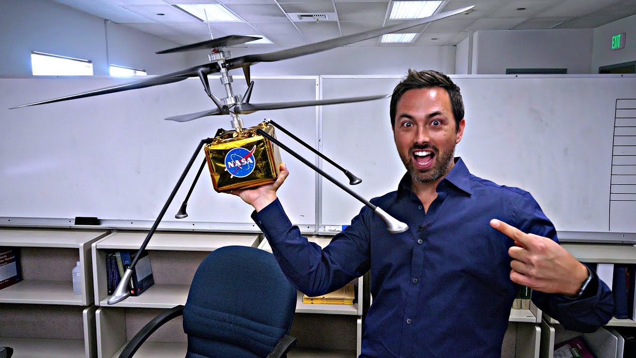 How the Mars helicopter was built before going to Mars