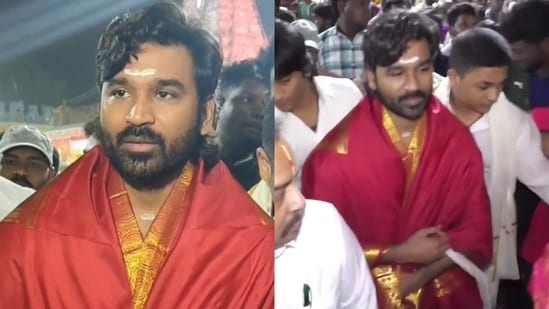 Dhanush’s sons Yatra and Linga shield him from a mob during their ...