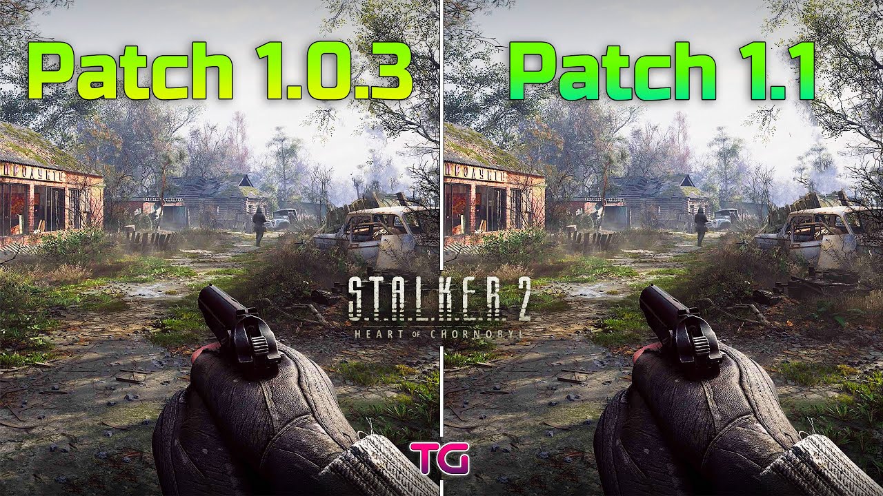 STALKER 2: Patch 1.1 vs Patch 1.0.3 - Performance comparison