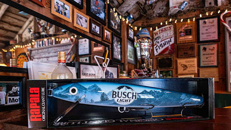 Rapala’s giant Busch Light original lure is a must-have for fishing ...