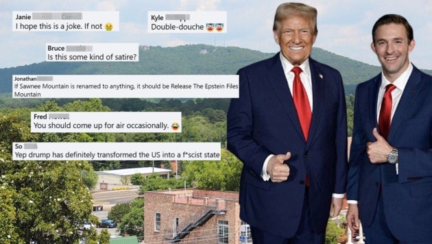 Politiker will Berg nach Donald Trump umbenennen