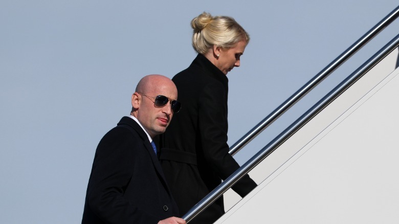 Donald Trump aide Natalie Harp & Stephen Miller are closer than we thought