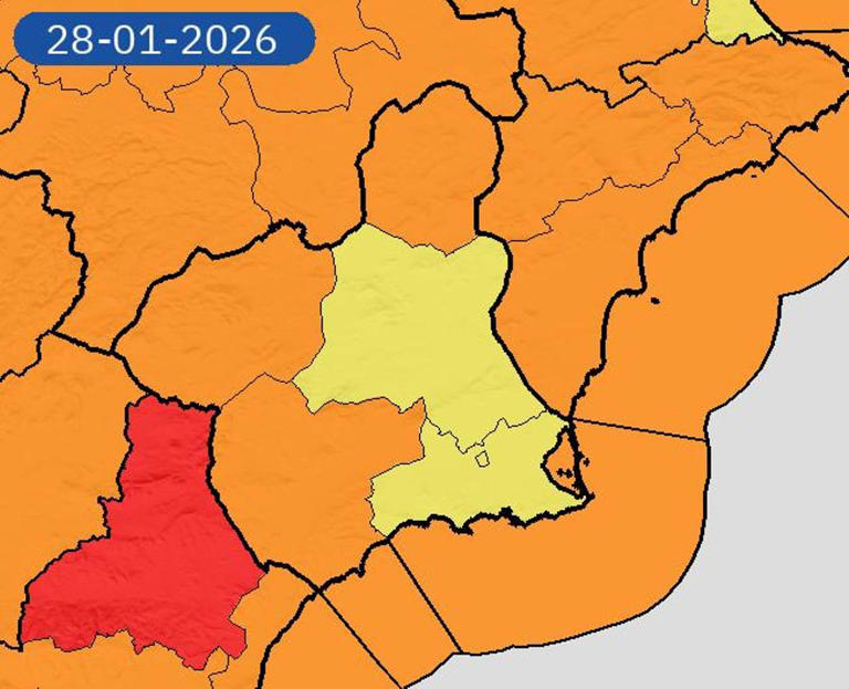 Alerta este miércoles por viento que podría alcanzar los 100 km/h en la ...