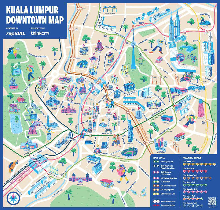 Rapid KL’s quirky trail maps are hidden gems everyone should know about