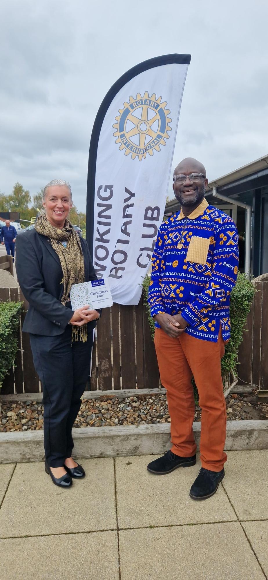 Surrey care home donates books to Ghana