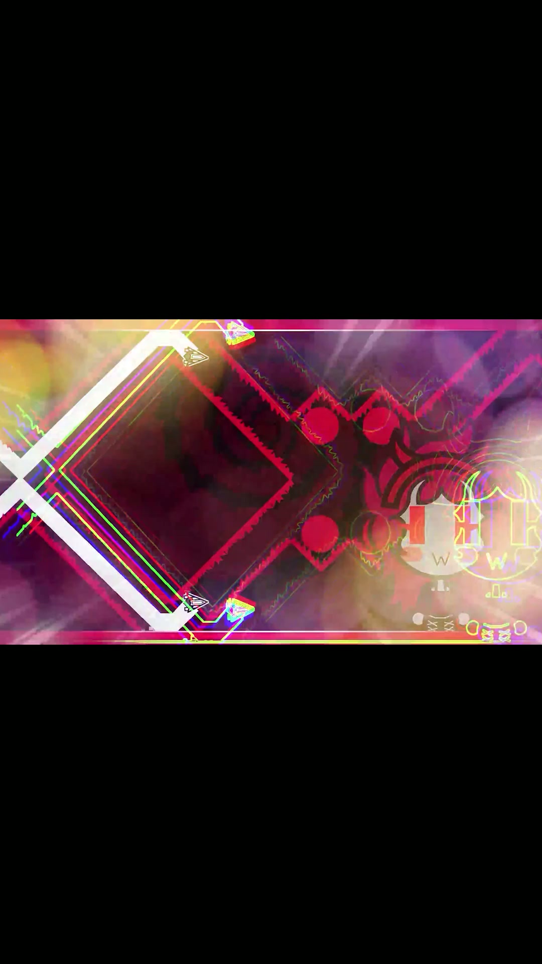 Ashley's Geometry Dash trials edit is way too hard #shorts