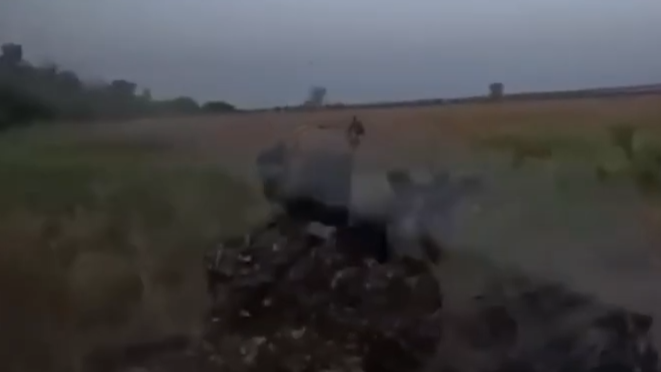 Watch Ukraine special ops clear enemy positions in real time