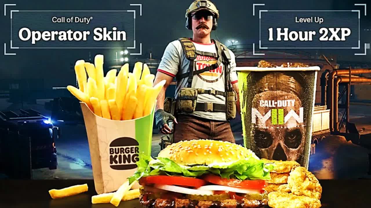 Burger King exclusive MW2 operator skin (Modern Warfare 2 Burger King ...
