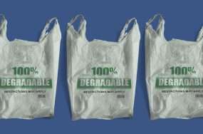 Biodegradable plastics are not a climate solution on their own