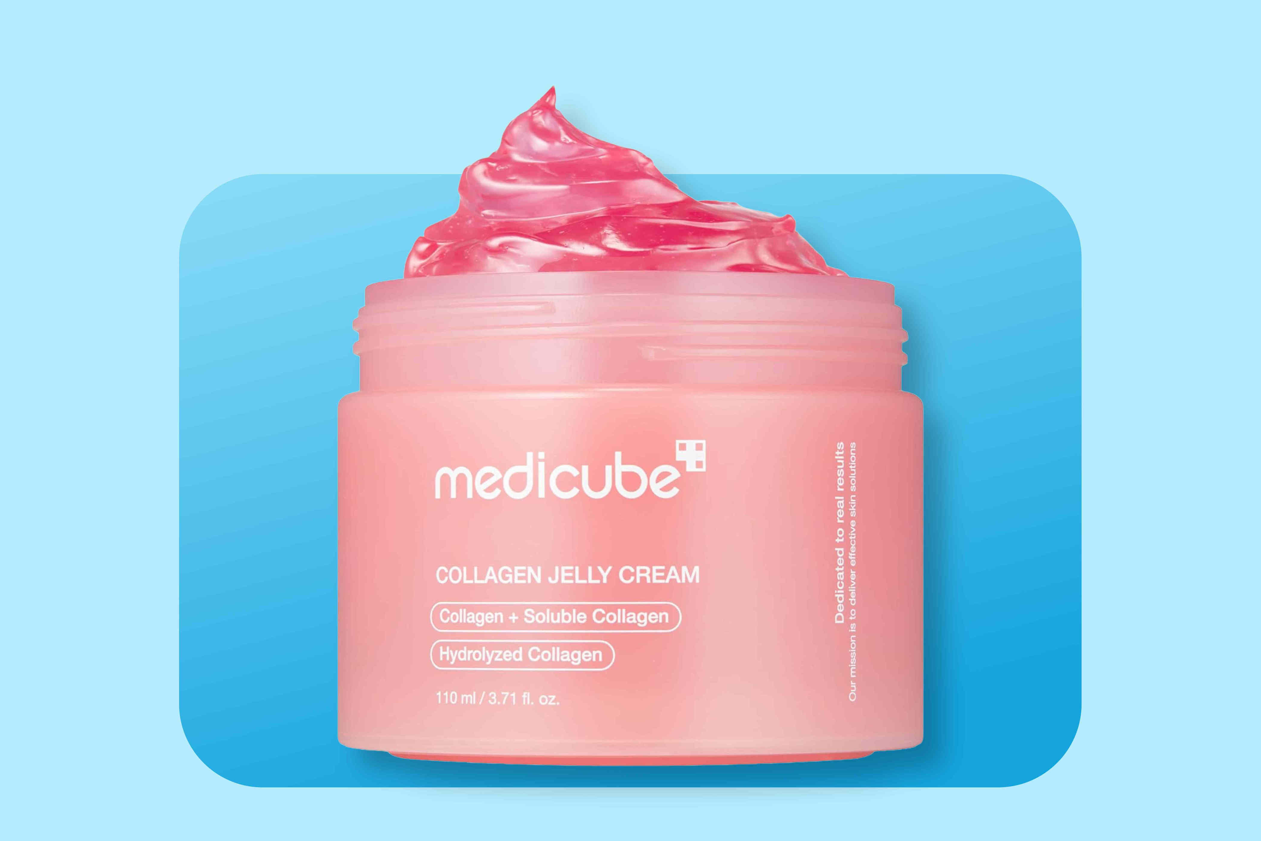 This collagen-infused Medicube collagen jelly cream makes skin age ...