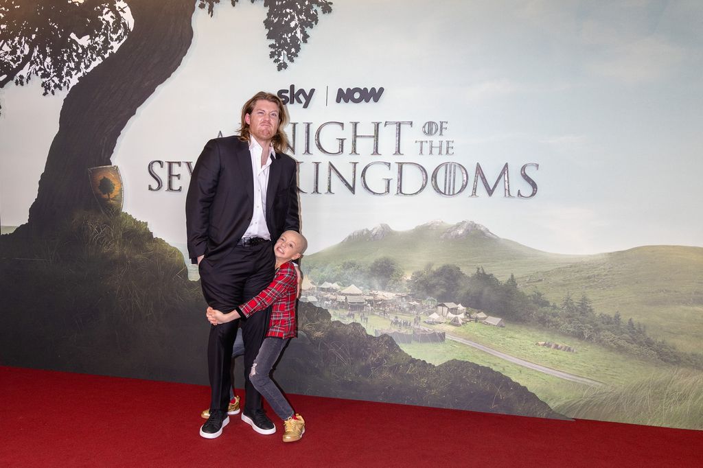 Knight of the Seven Kingdoms star Dexter Sol Ansell has a very famous dad