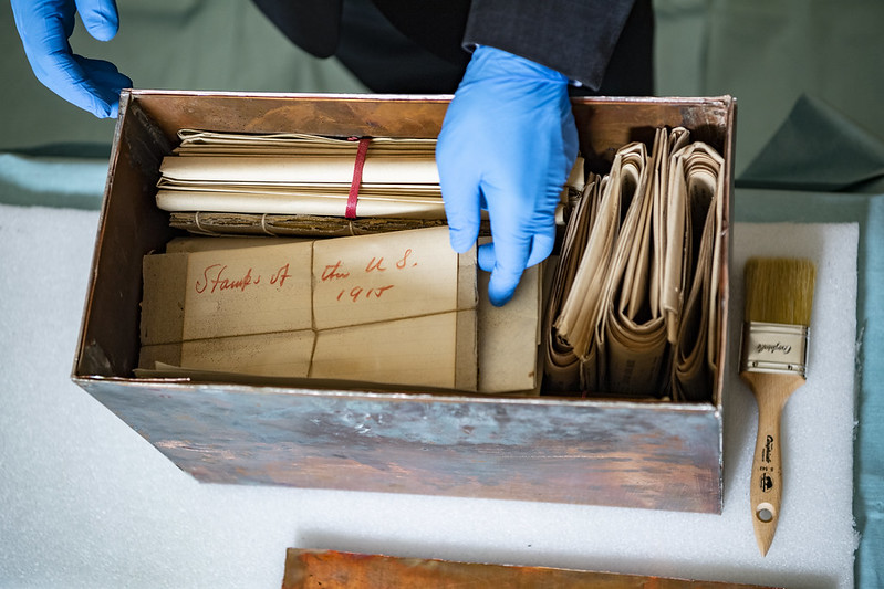 Time capsules opened after 100 years
