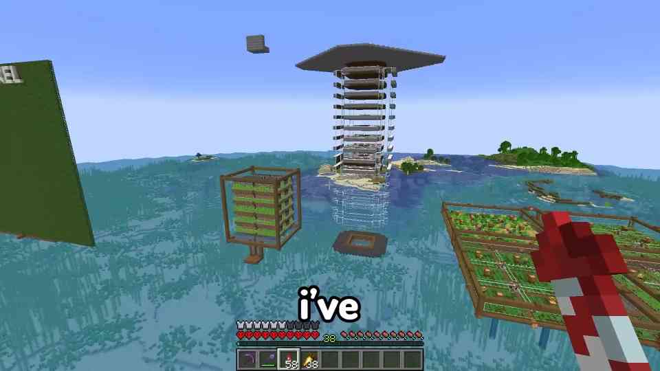 I created fully automatic machines in hardcore Minecraft!