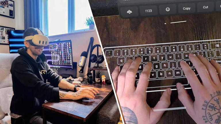 I ditched my PC and used Meta Quest 3 to turn every surface into a ...