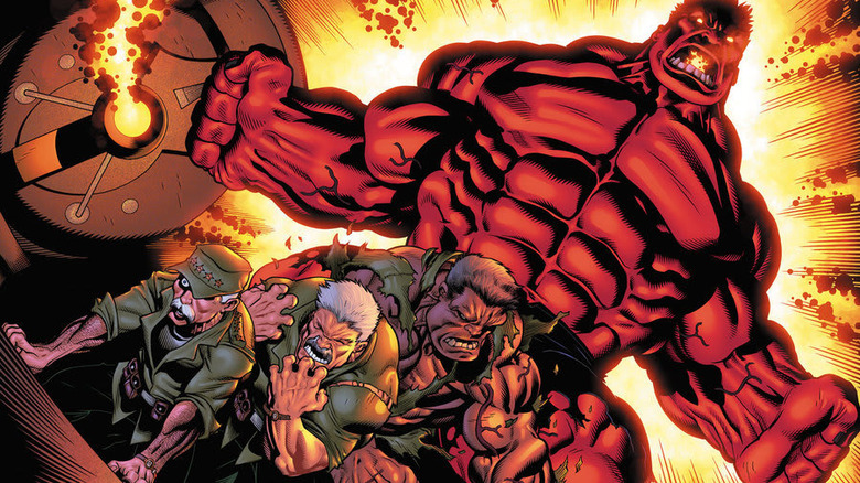 Red Hulk's comic book history explained