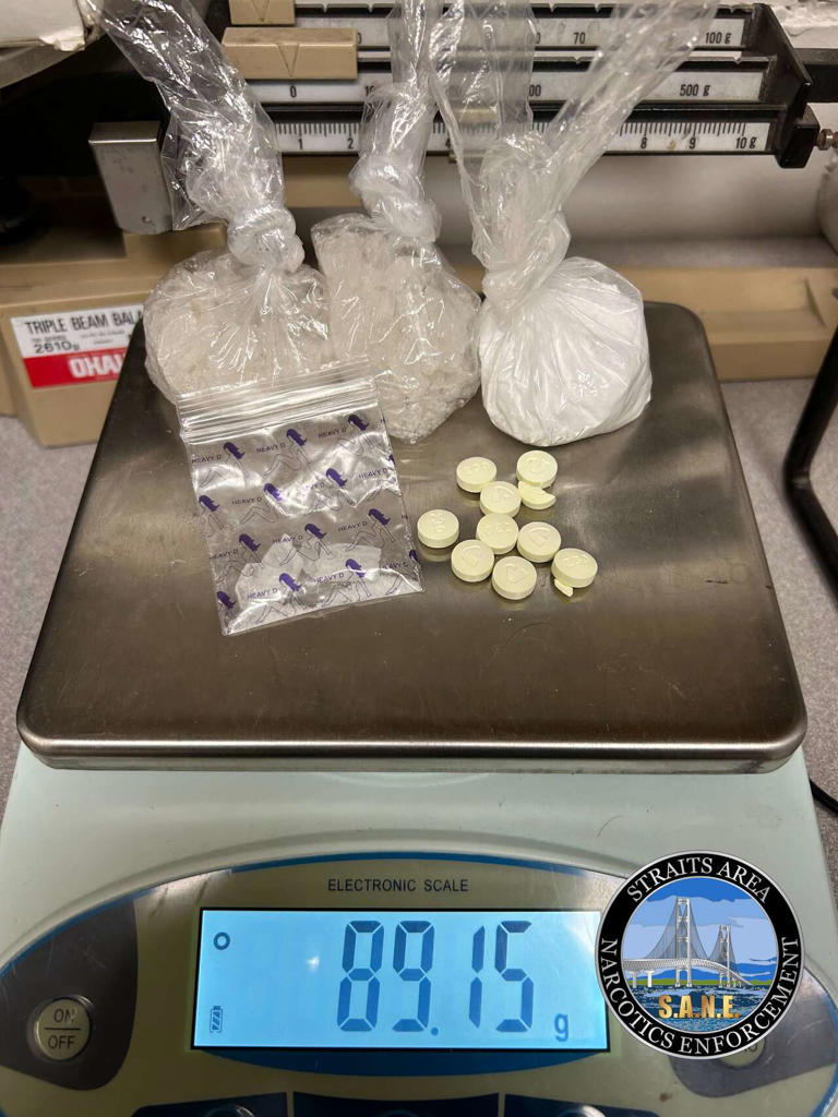 Wolverine man arrested after meth, cocaine seized during Gaylord ...