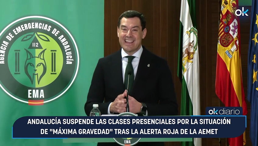 Andalucía suspende las clases presenciales por la situación de "máxima ...