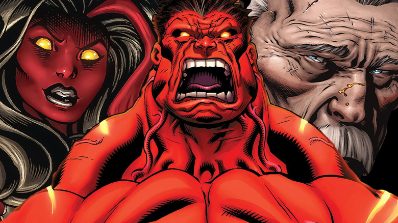 Red Hulk's comic book history explained