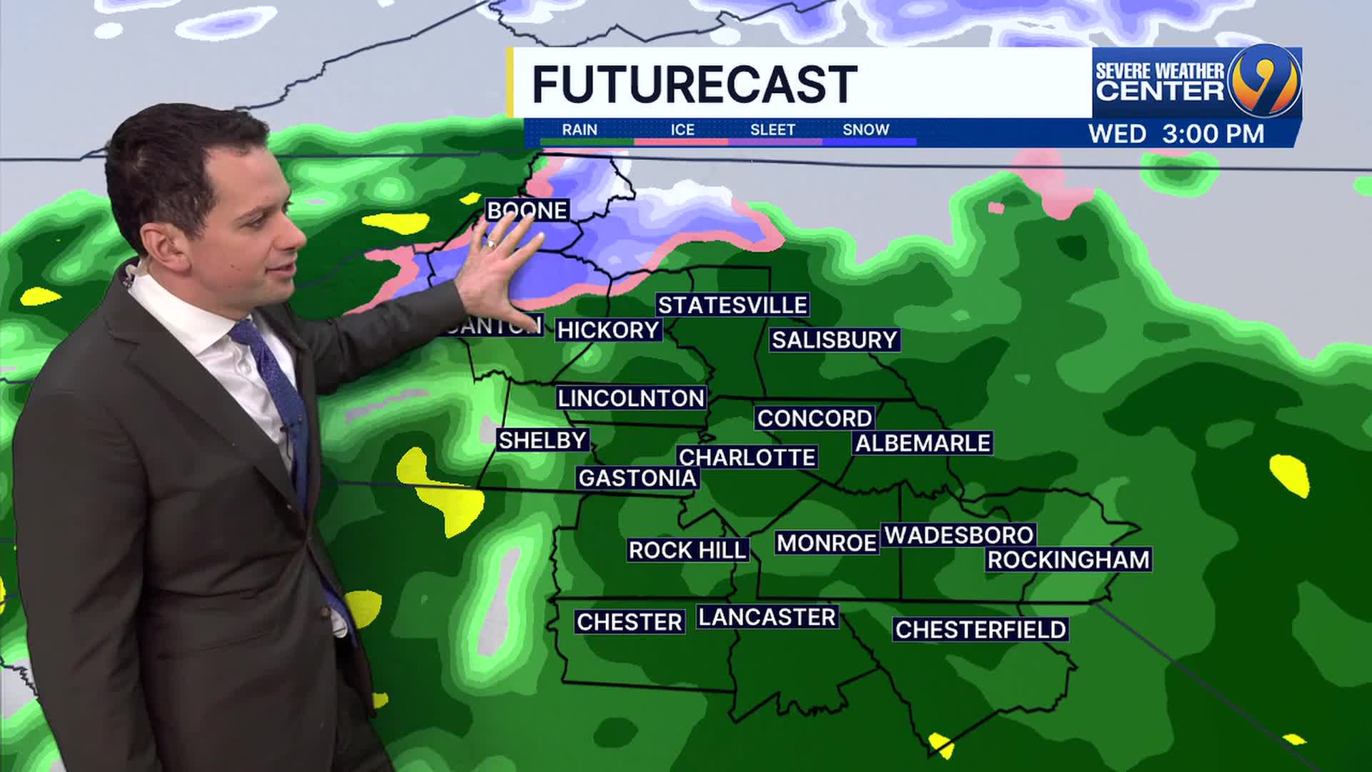 Forecast: Cool and cloudy with showers expected Wednesday