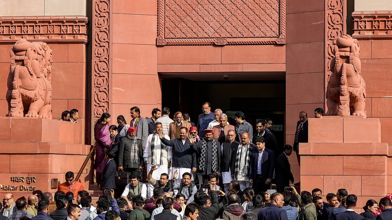 Suspended LS MPs can't attend parliamentary panel meets, draw allowances