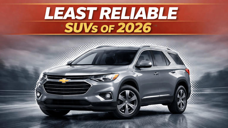 7 least reliable SUVs of 2026