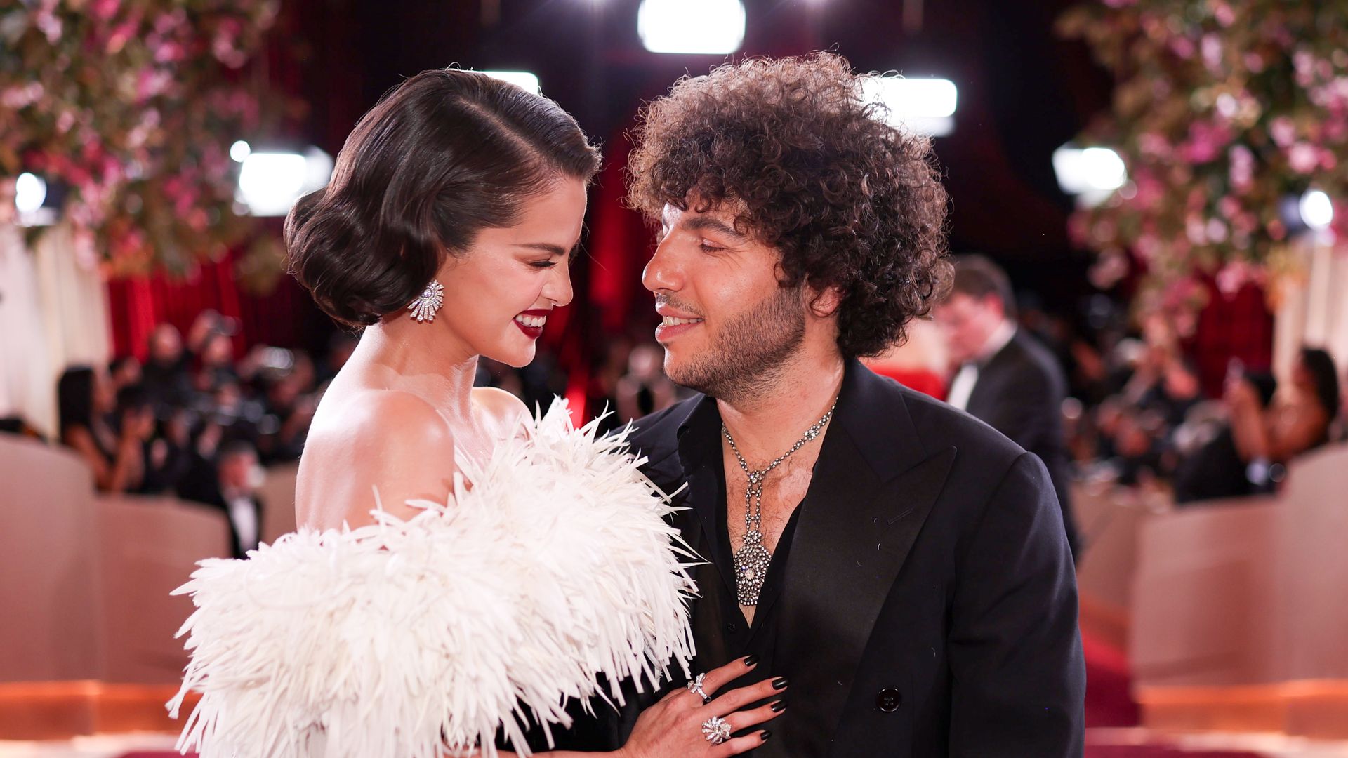 Selena Gomez proves marriage hasn’t dimmed her flirty side