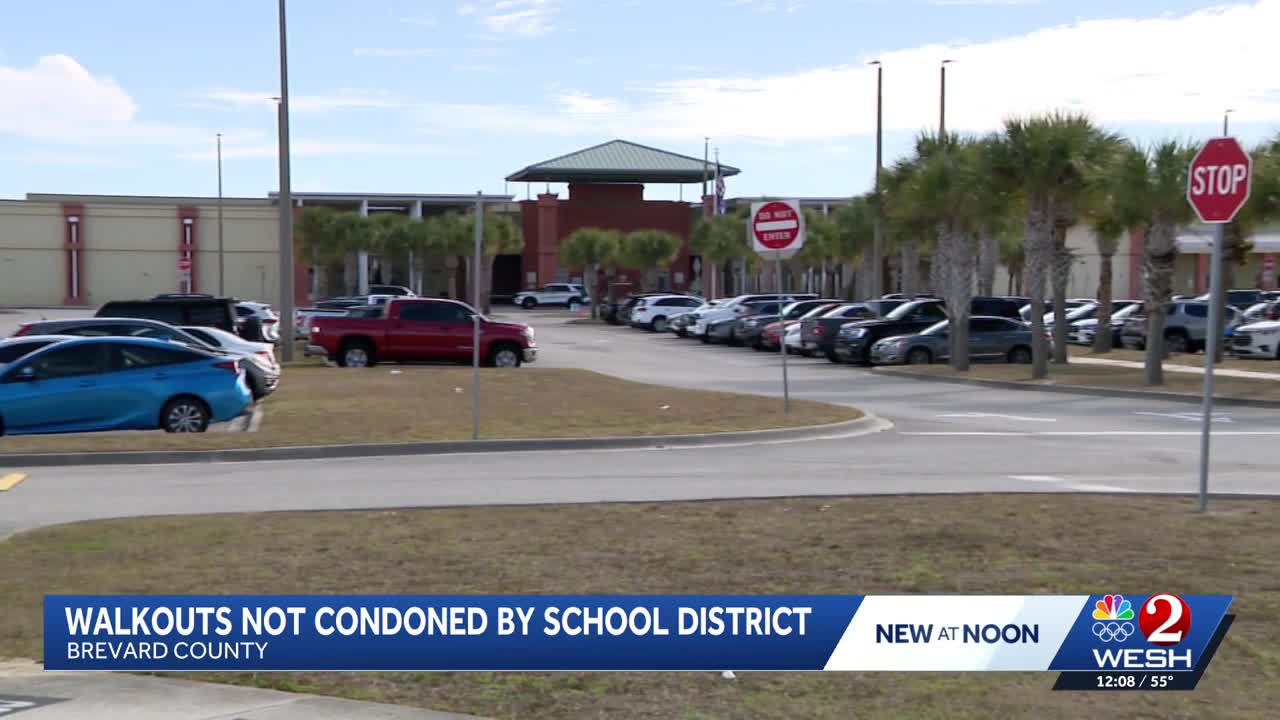 Brevard County schools warn that student walkouts could lead to suspension