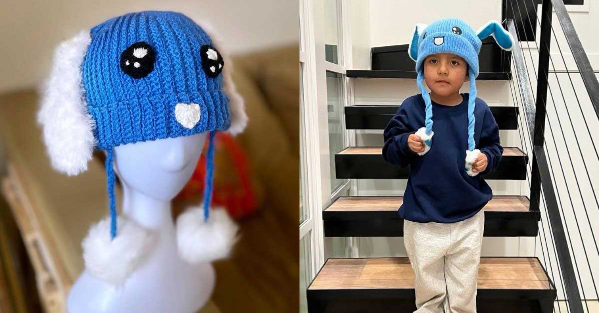 Crocheters are making blue bunny hats to honor Liam Conejo Ramos, the 5 ...