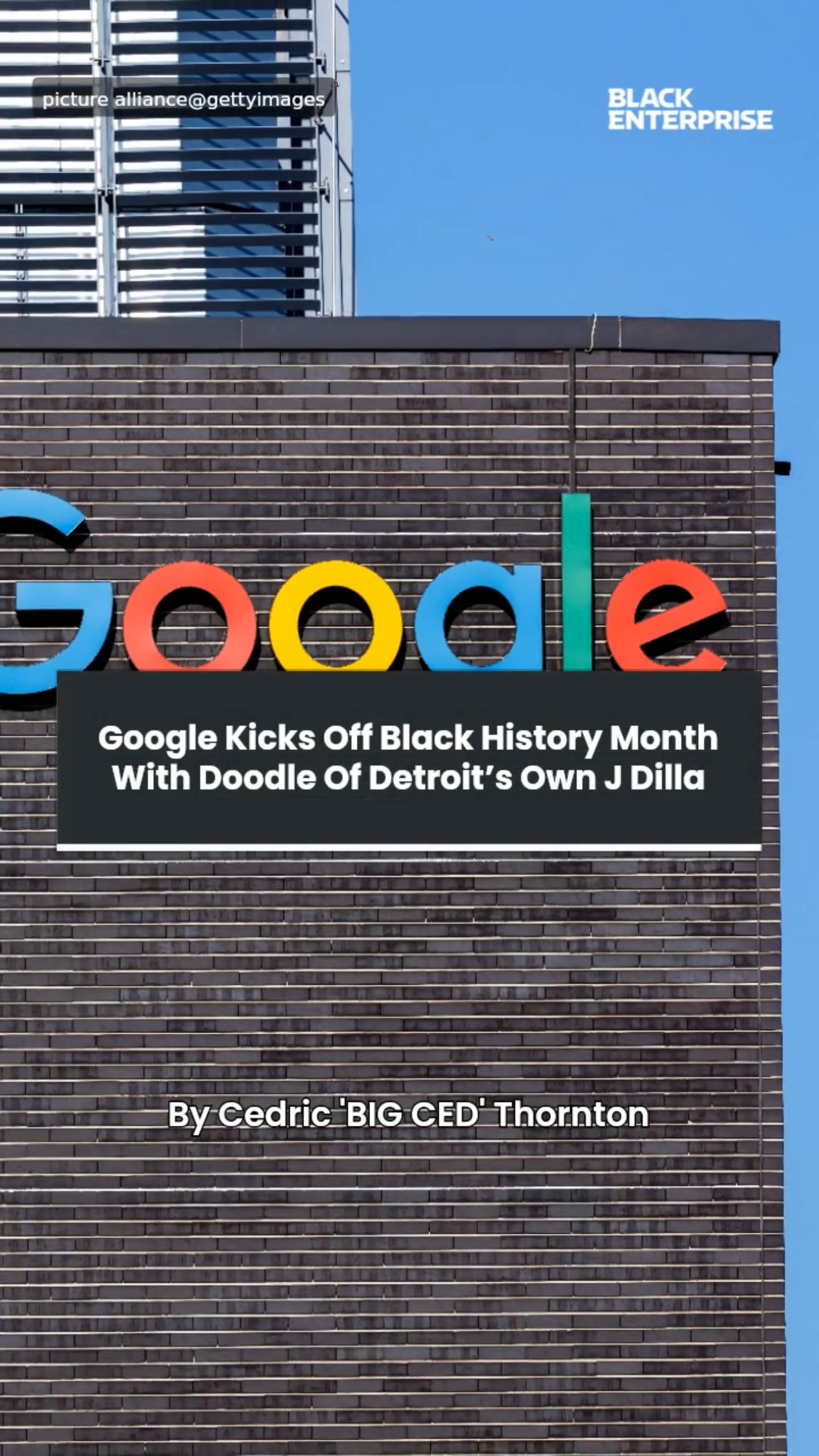Google kicks off Black History Month with doodle of Detroit's own J Dilla