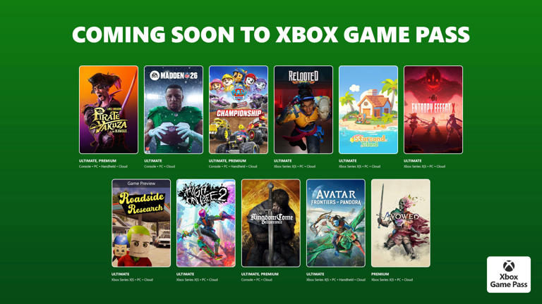 Game Pass February 2026 wave 1 lineup