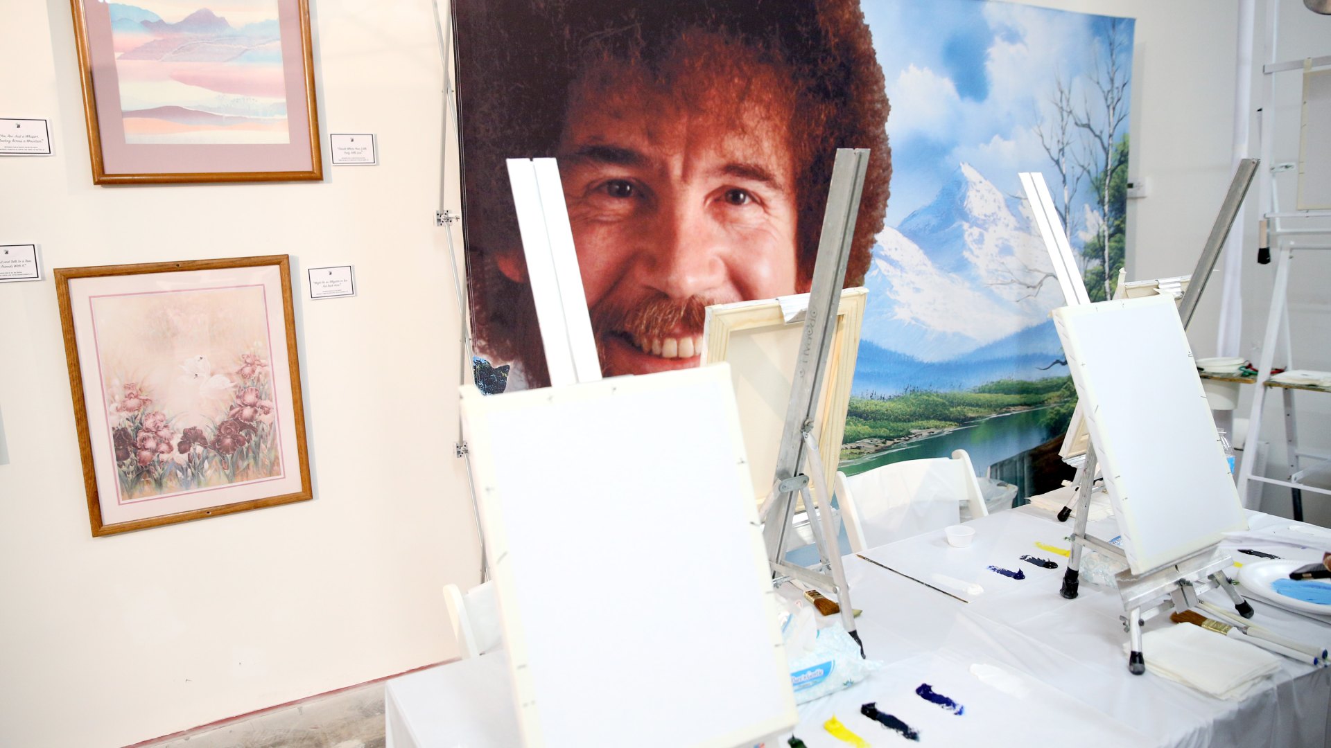 Three Bob Ross paintings you grew up watching just raised $1.2 million ...