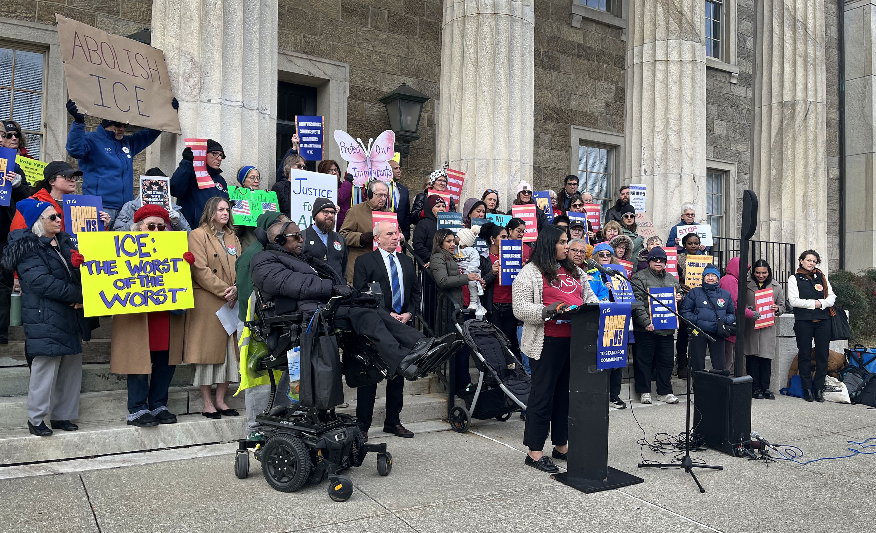 Baltimore County Council approves immigration bills along party lines