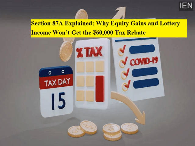 Section 87A explained: Why equity gains and lottery income won't get ...